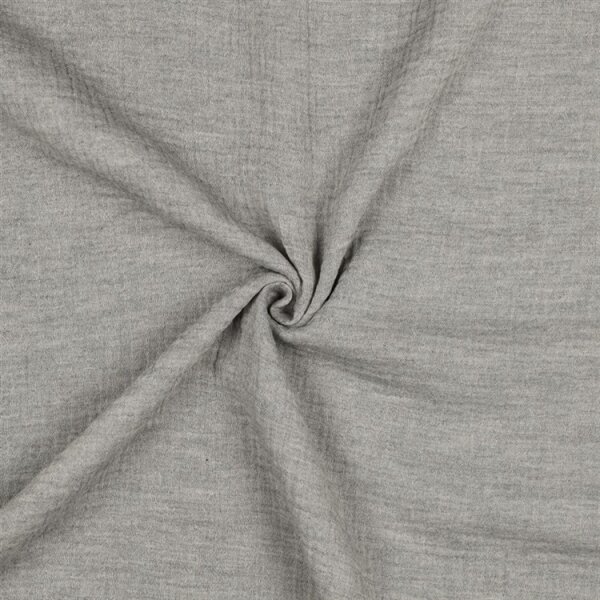 Muslin MELANGE - mottled sand - vonbrachttextiles - Premium Fabric Wh